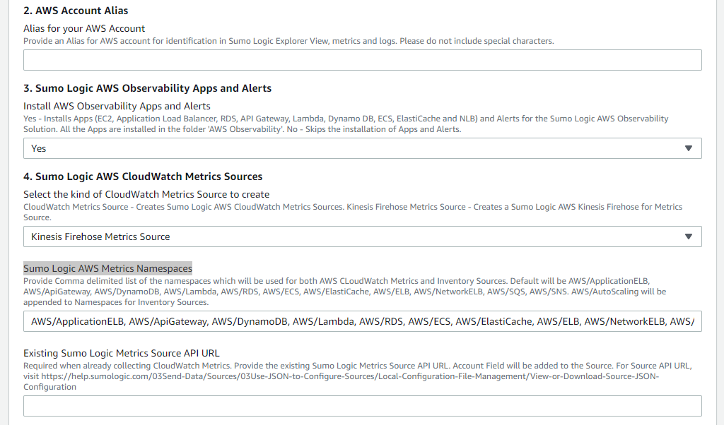 Sumo LogicのAWS Observability Solutionを適用してみた Sumo LogicのAWS Observability Solutionを適用してみた