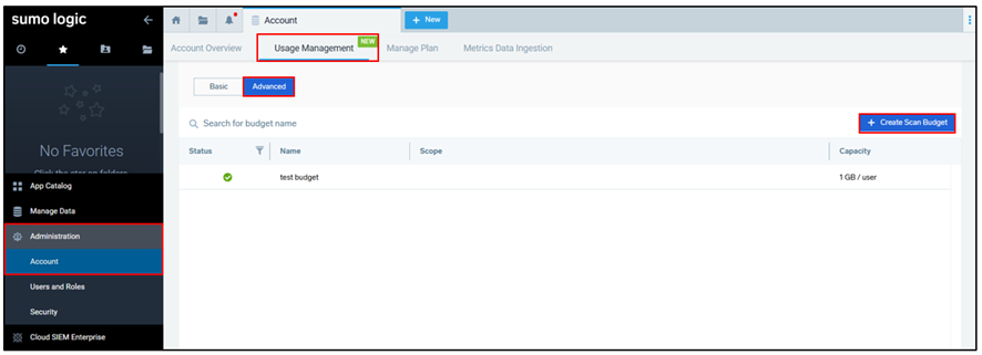 Scan Budget機能が時間ベースでスキャン上限を掛けられるようになりました