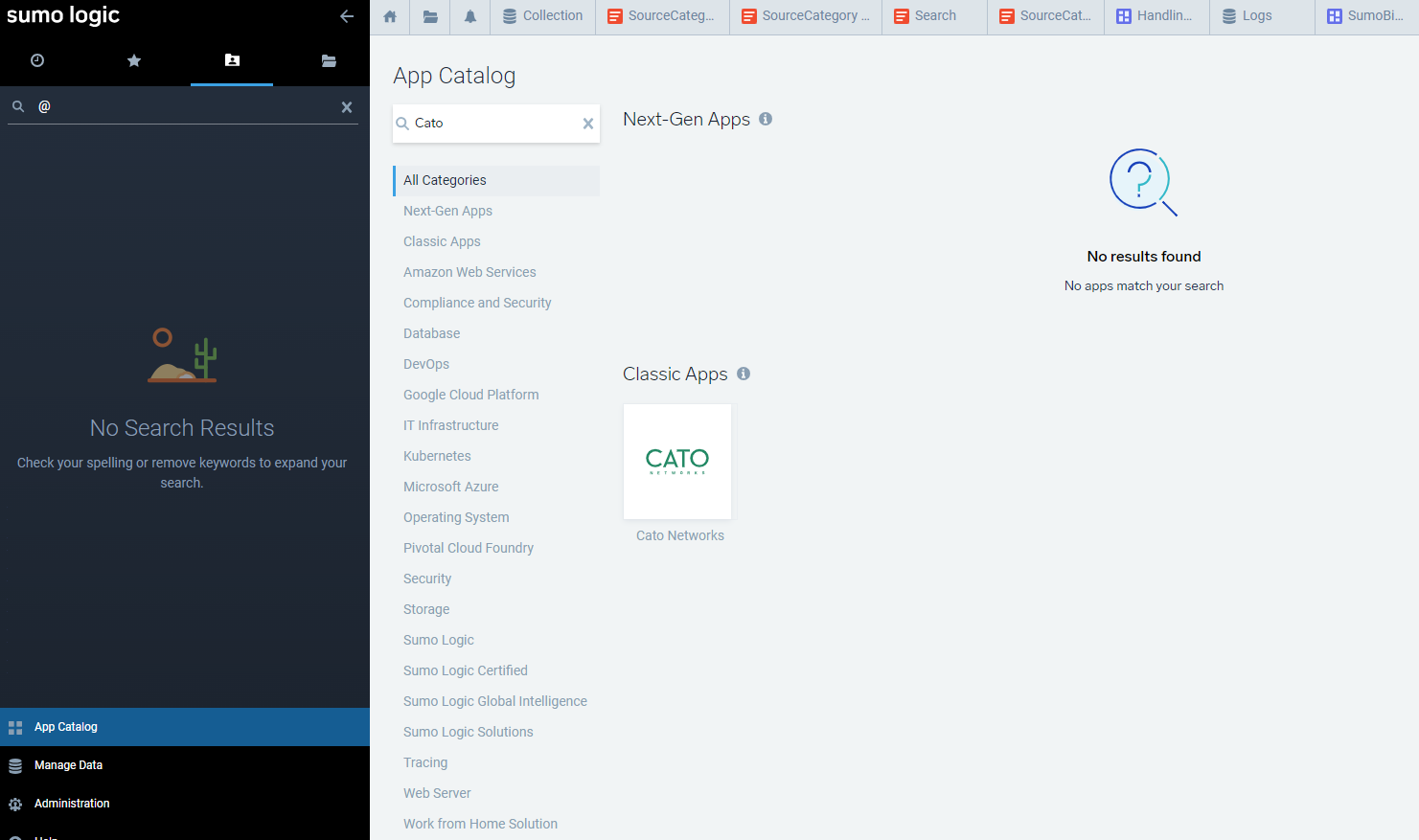 超簡単！Cato NetworksのログをSumo Logicで管理