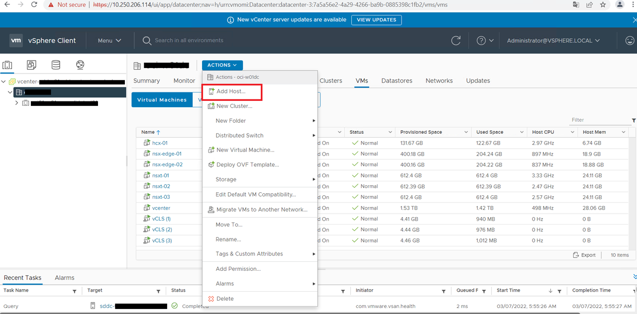 OCVSをデプロイしてみた 後半