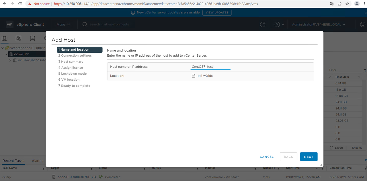 OCVSをデプロイしてみた 後半